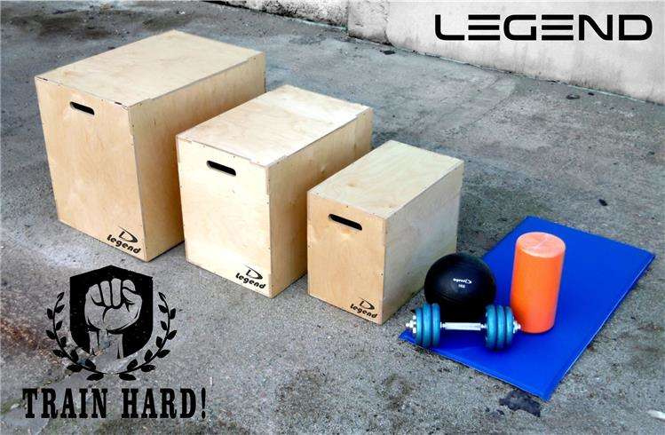 Skrzynia plyometryczna CrossFit Jump Box 50x40x30 | sklep SK-Sport. pl