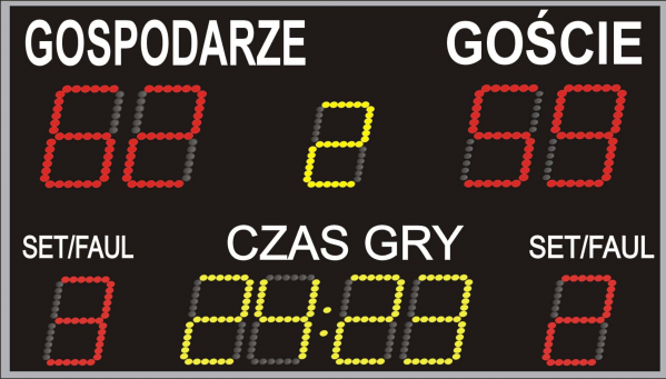 Tablica wyników Elektroniczna TZG-50 | sklep SK-Sport. pl